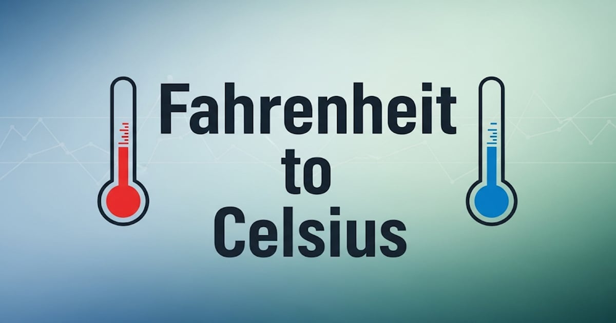 Fahrenheit to Celsius converter - California Learning Resource Network