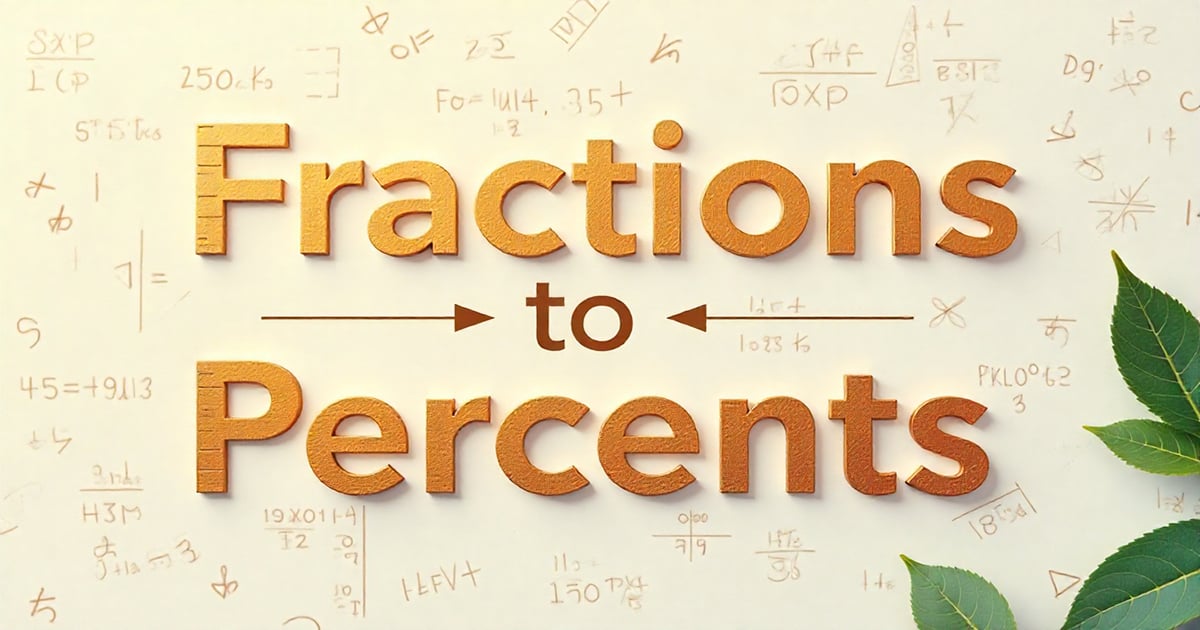 Fractions to Percents Converter - California Learning Resource Network