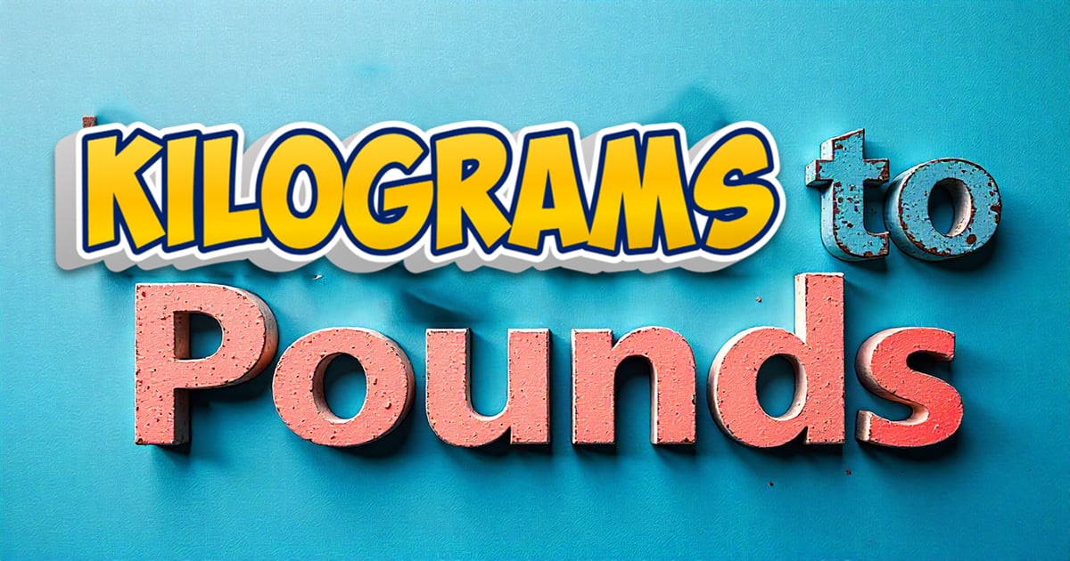 Kilograms to Pounds converter - California Learning Resource Network