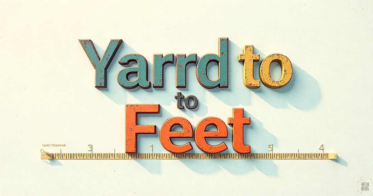 Yards to Feet converter - California Learning Resource Network