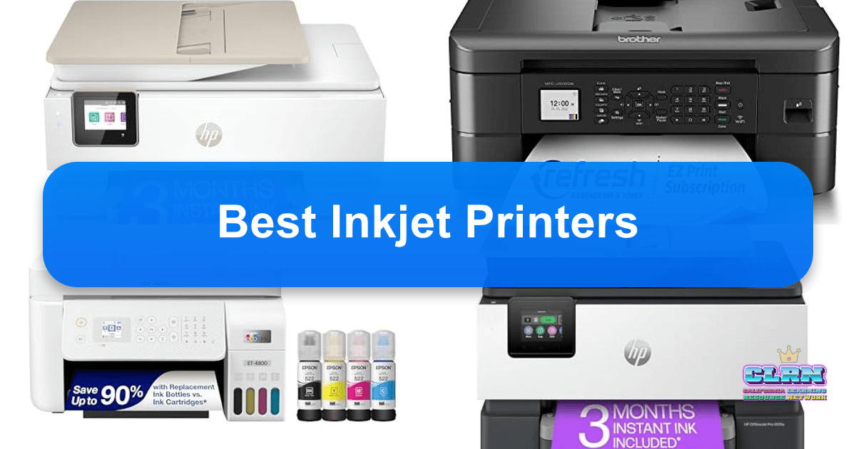 5 Best Inkjet Printers of 2025 - California Learning Resource Network