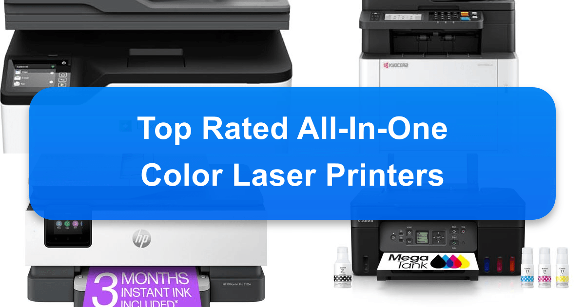5 Top Rated All-In-One Color Laser Printers of 2025 - California ...