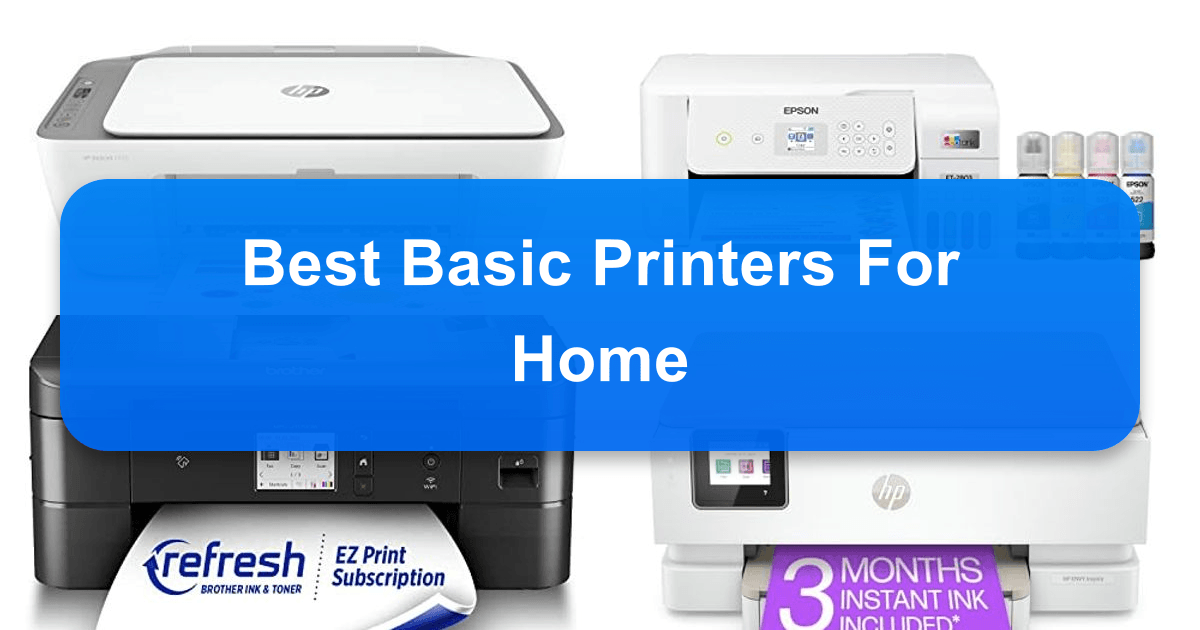 6 Best Basic Printers For Home in 2025 - California Learning Resource ...