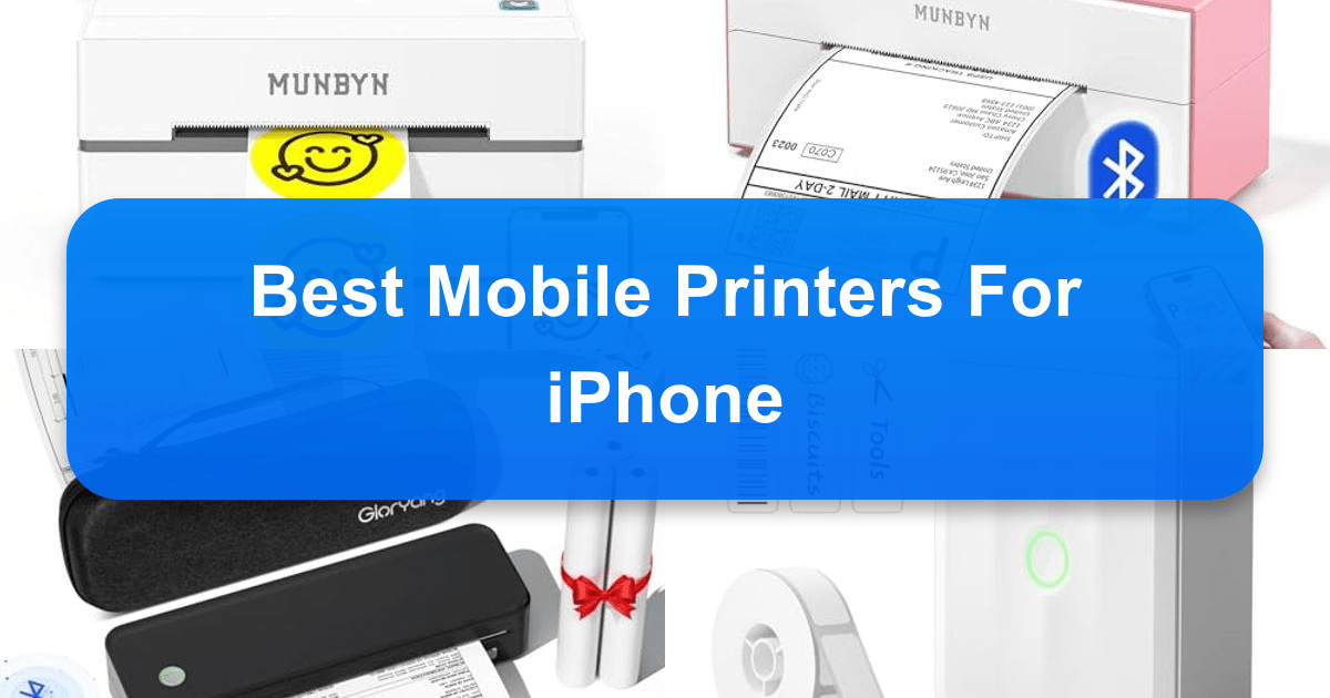 5 Best Mobile Printers For iPhone In 2025 - California Learning ...