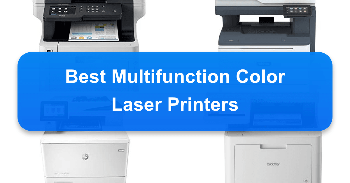 5 Best Multifunction Color Laser Printers of 2025 - California Learning ...