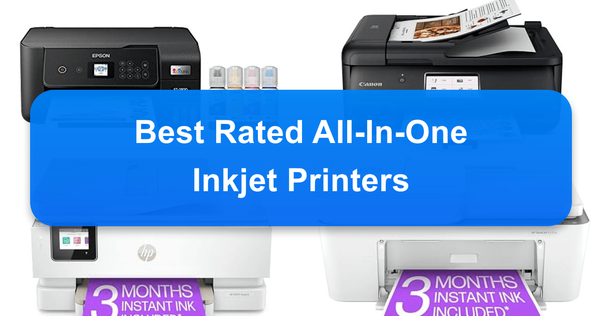 5 Best Rated All-In-One Inkjet Printers of 2025 - California Learning ...